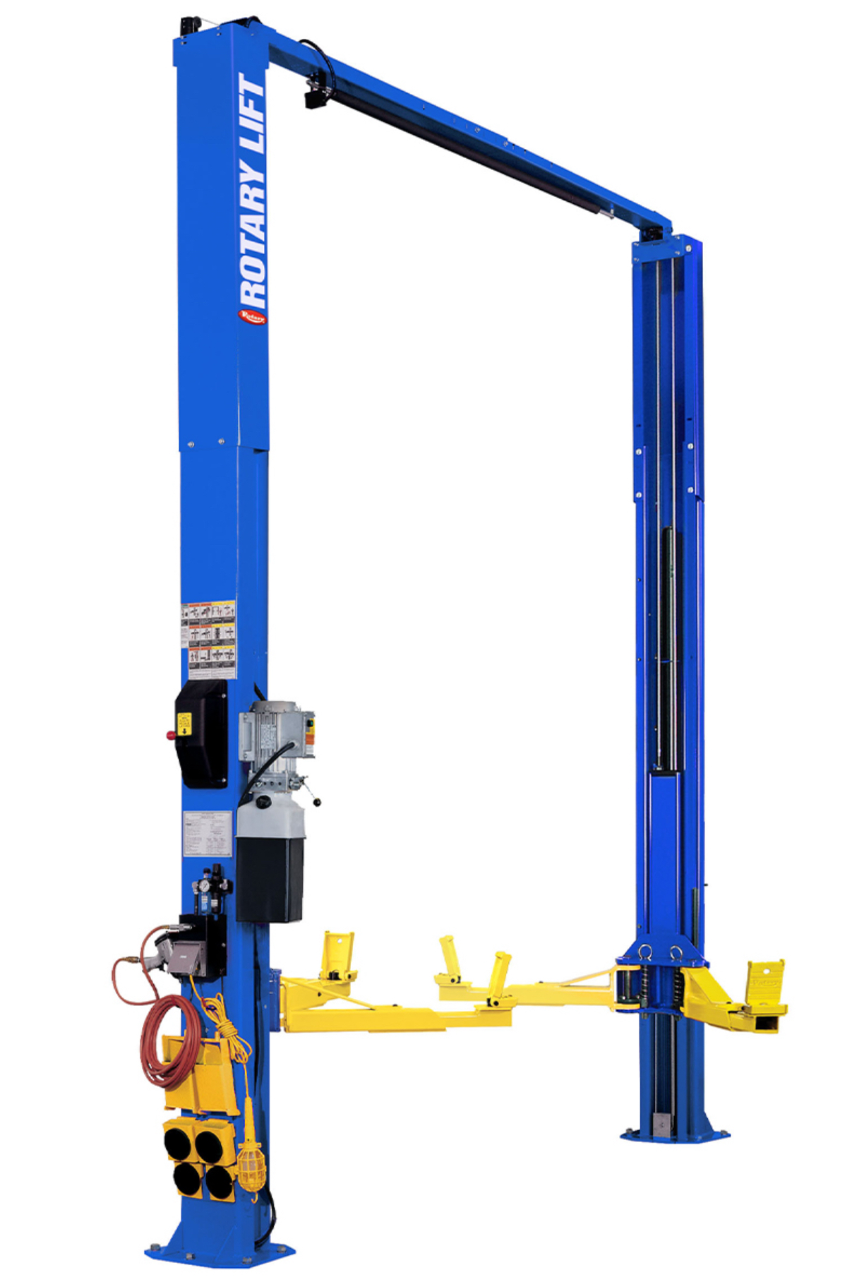 Rotary SPO10 2-Post Symetric Lift 10K Lbs. (SPO10N1500BL) - Automotive ...